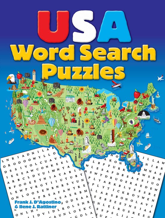 USA Word Search Puzzles, Ilene Rattiner | 9780486833163 | Boeken | bol.com