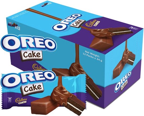 Oreo Cake Chocolate 1pk x 12st x 24g | bol