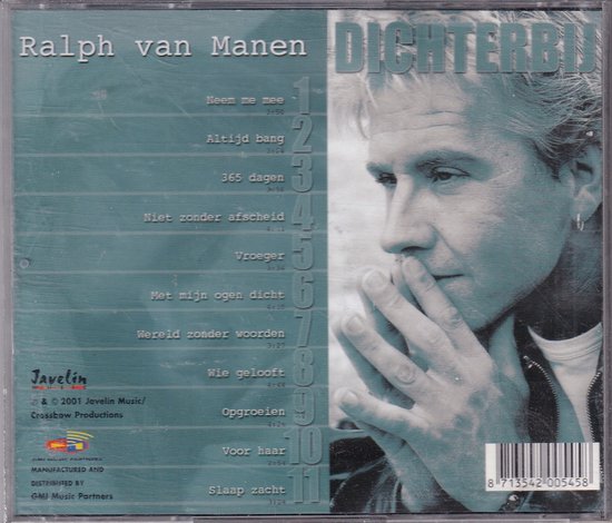 Ralph van Manen Dichterbij - CD met Neem me mee en Altijd bang | bol