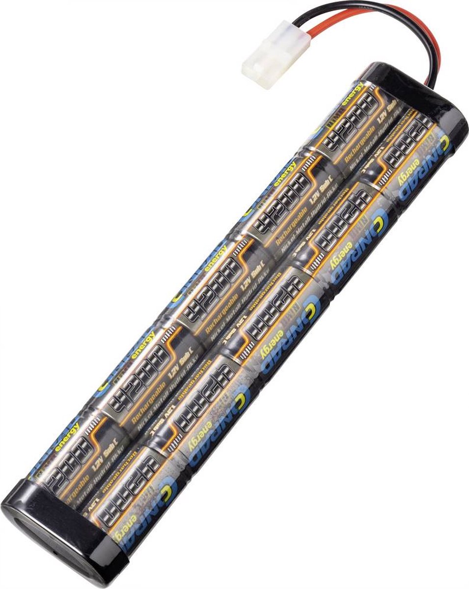 Conrad energy NiMH accupack 12 V 4200 mAh Aantal cellen: 10 Stick ...