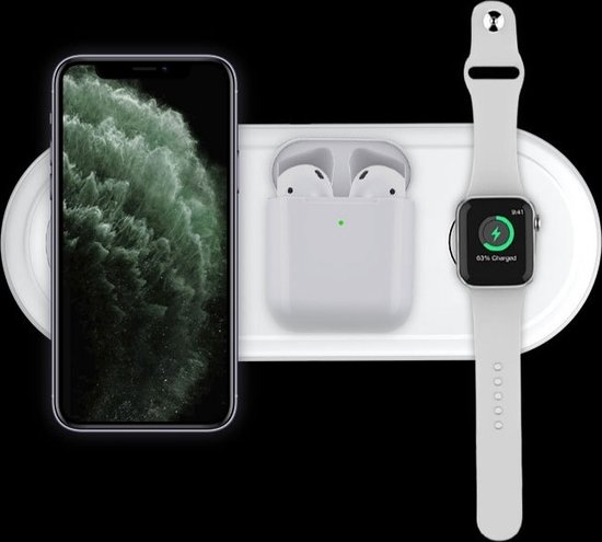 Pro-Care Excellent Quality™ 15W QI 3-in-1 IOS, Android universele ...