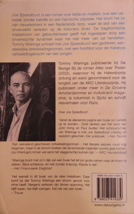 Joe Speedboot, Wieringa, Tommy | 9789023414339 | Boeken | bol.com