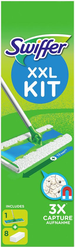 Swiffer Maxi XXL ITB Starterskit incl. Navullingen 8 stuks | bol.com