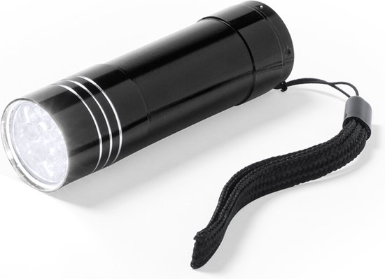 Zaklamp led - Op batterijen - Zaklamp met batterij - Noodverlichting - Aluminium - AAA... | bol.com