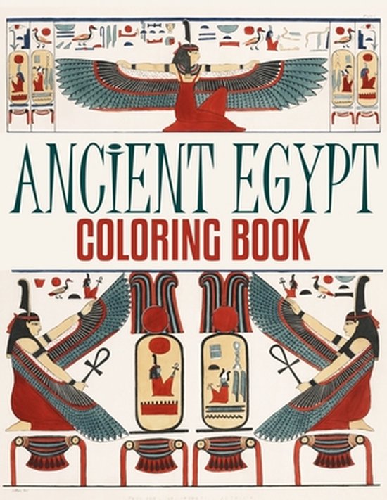 Ancient Egypt Coloring Book: An Adult Coloring Book With Mummies ...
