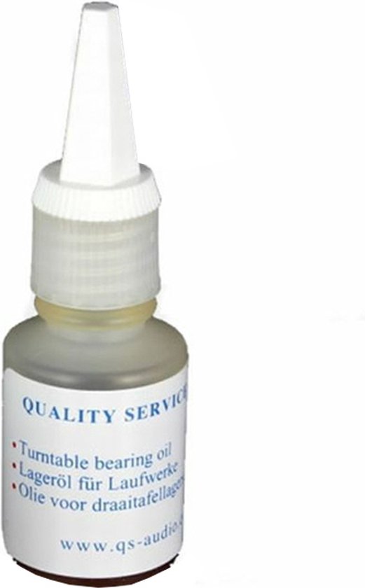 Tonar QS Audio TTO (Turntable Oil) lagerolie Platenspeleraccessoire | bol