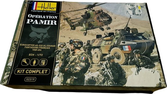 Heller Operation Pamir 1:72 Kit en kleur | bol