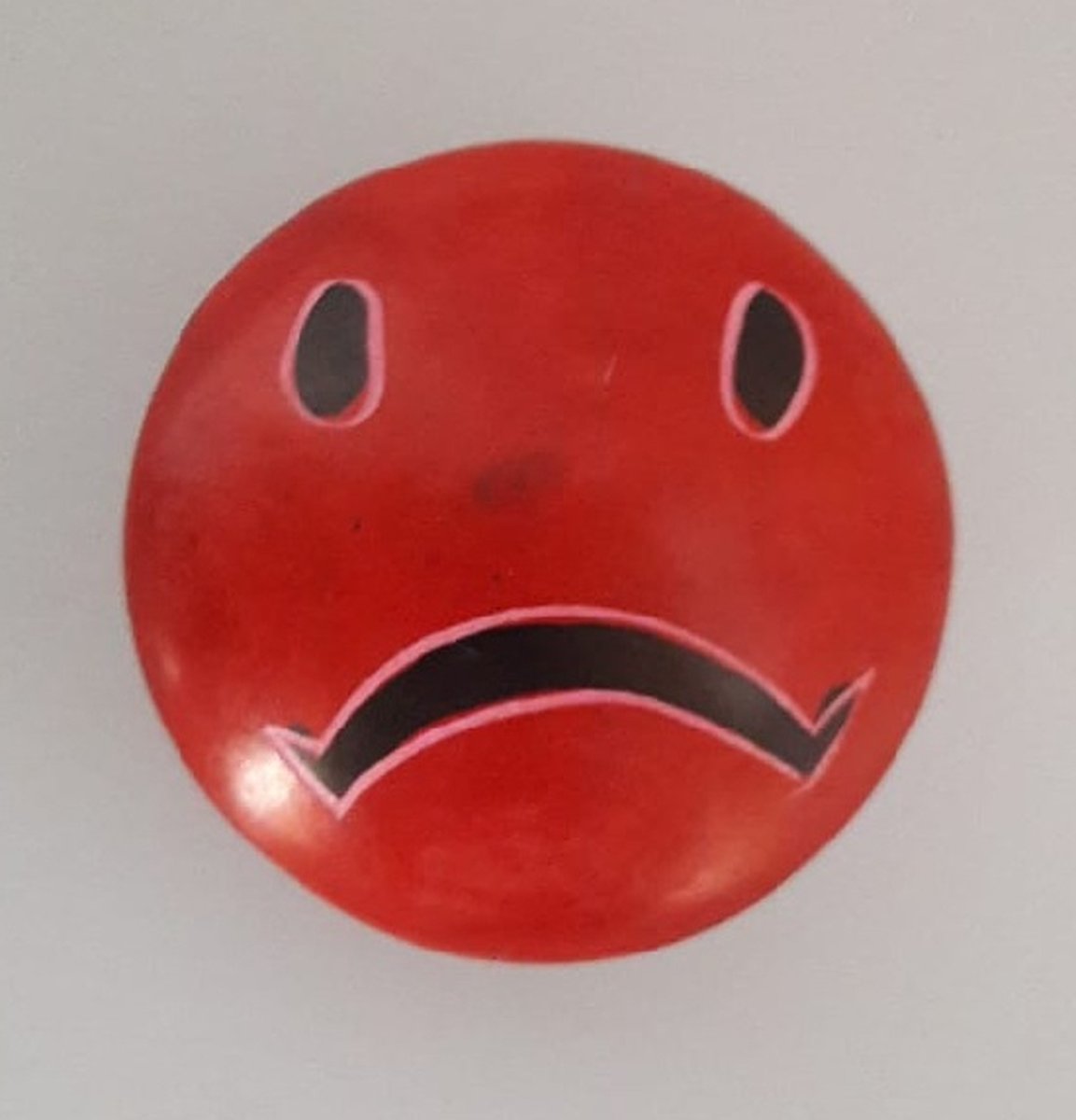 Nog meer sfeer in uw woonomgeving met deze prachtig handgemaakte smiley ...