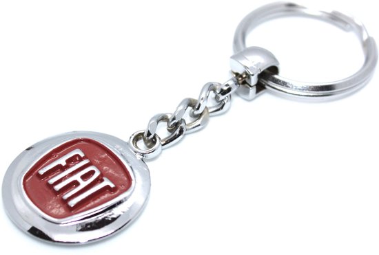 Fiat Sleutelhanger Metalen | Fiat Logo | Keychain Fiat | bol