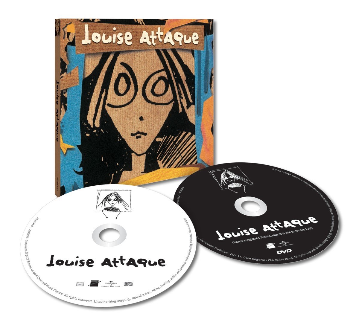 Louise Attaque - Louise Attaque - 25 Ans (CD & DVD), Louise Attaque ...