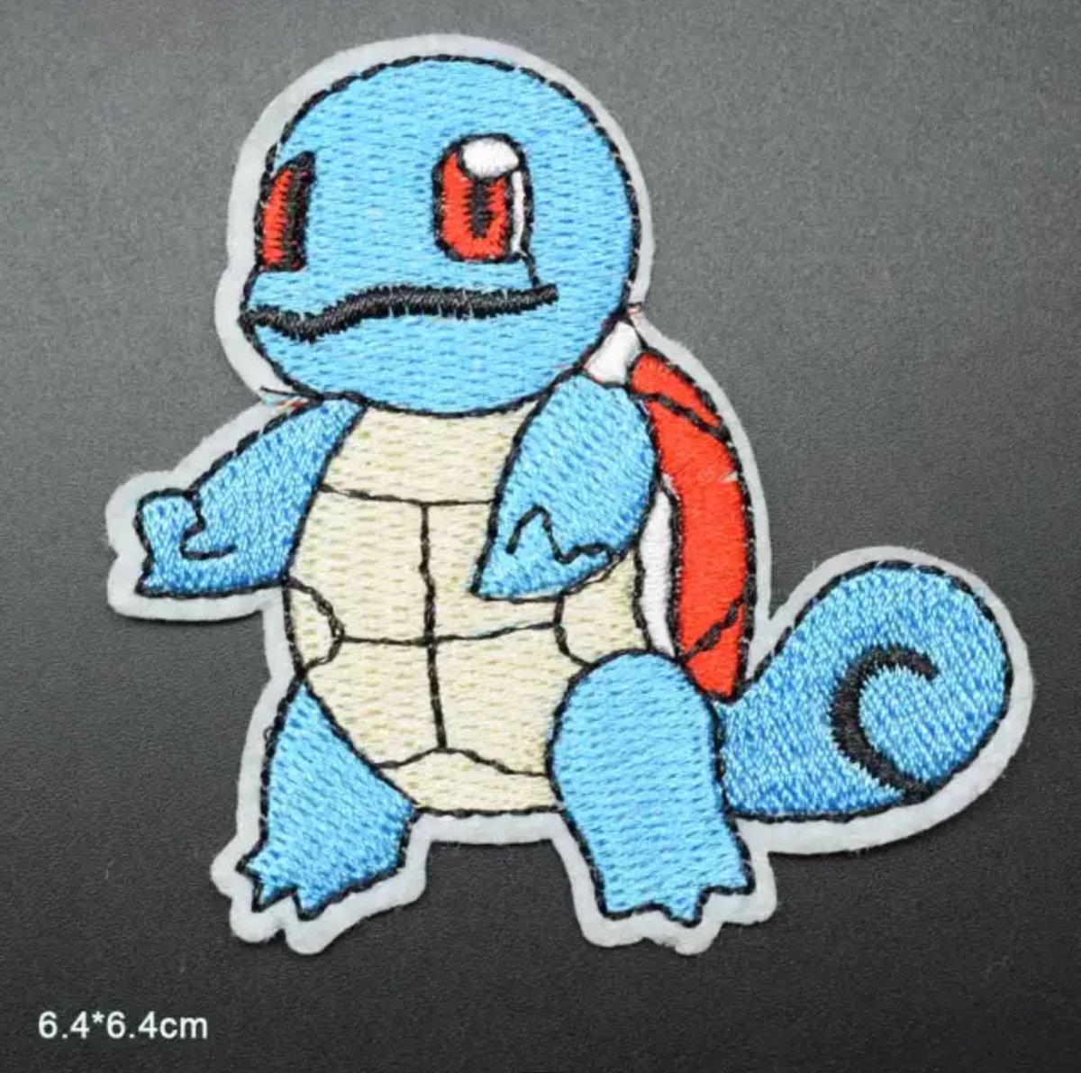Squirtle strijk embleem - pokemon patch - patches - stof & strijk applicatie | bol.com