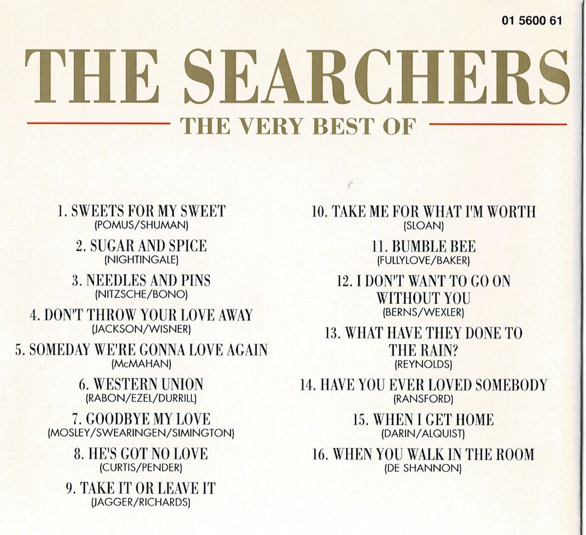 The Very Best Of The Searchers (Diamond Collection), The Searchers | CD ...