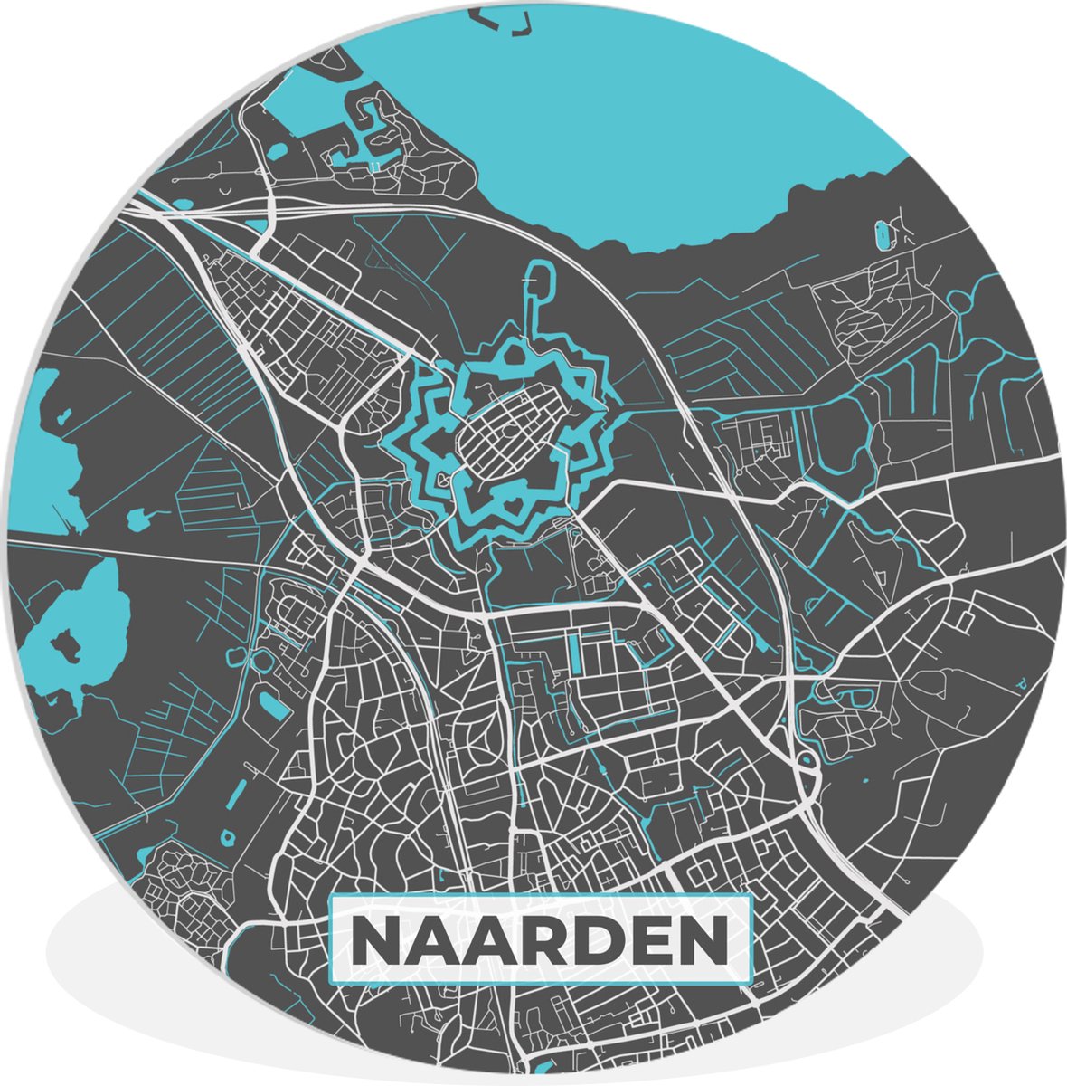 Wall Circle - Wall Circle Indoor - Naarden - Map - Map - City Map ...
