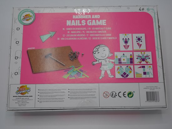 Toy Universe hamertje tik .met hamer en spijkers mozaiken. | Games | bol