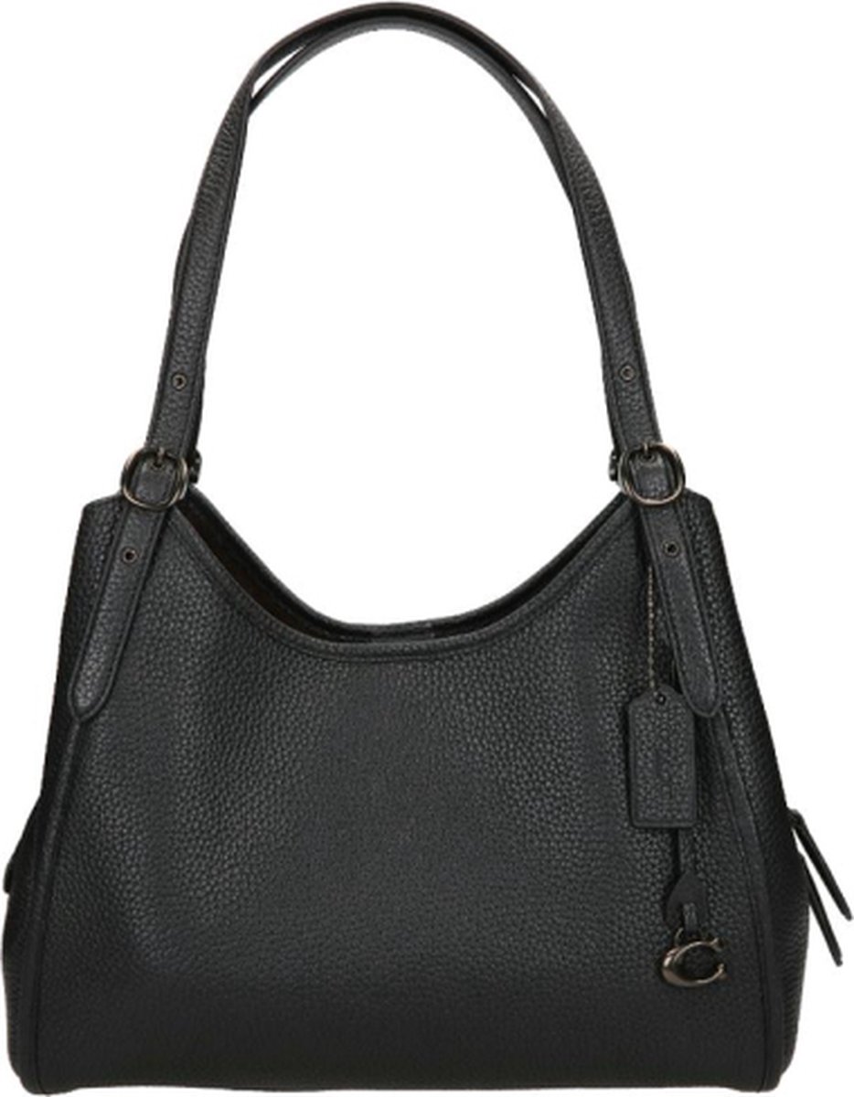 Coach Grote Schoudertas / Crossbody Tas Dames - Leer - Lori - Zwart ...