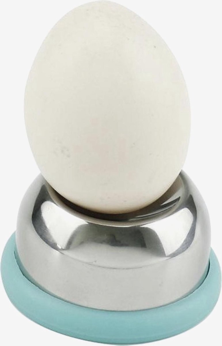 Eierprikker - RVS - Turquoise - Ixen | bol.com