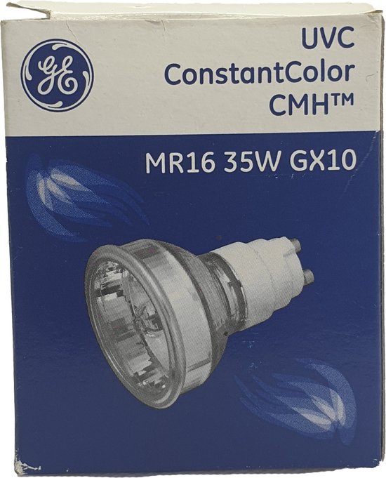 GE 20W UVC ContantColor CMH MR16 GX10 | bol.com