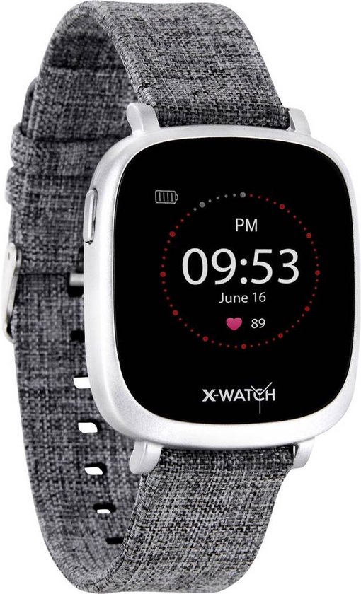 X-WATCH Ive XW Fit Smartwatch 33 mm Grijs | bol.com
