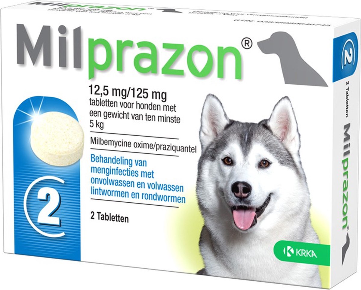 Milprazon Hond Groot 2 tabletten | bol.com