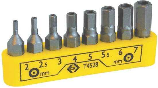 C.K T4528 Bitset 8-delig Inbus BO | bol.com