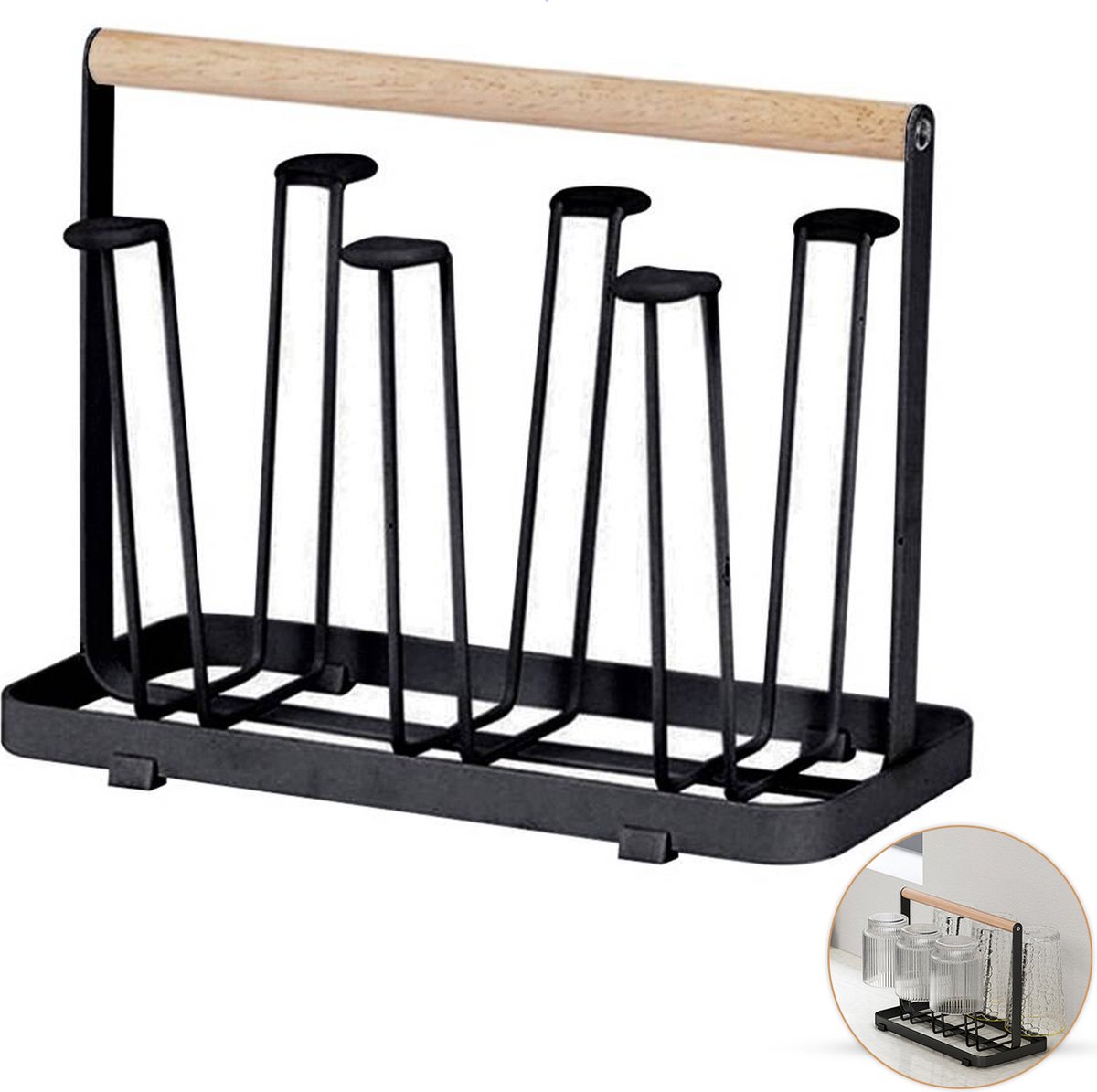 Flessenrek - Droogrek Babyfles - Flessen Rek Baby - Flessendroogrek ...