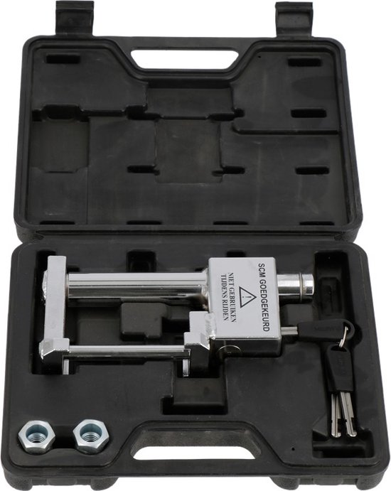 Milenco Compact Winterhoff Koppelingslot - SCM keurmerk - Staal | bol