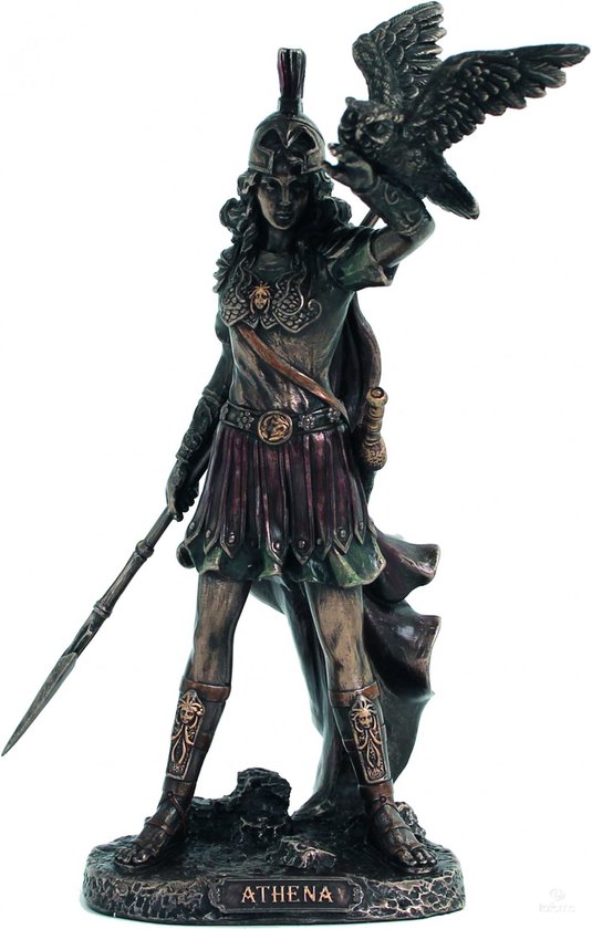 MadDeco - beeldje - Griekse - Godin - Athena - Mythologie | bol.com