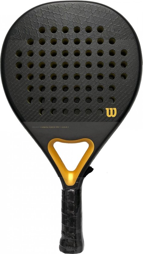 Wilson Carbon Force Pro Gold Padel racket | bol