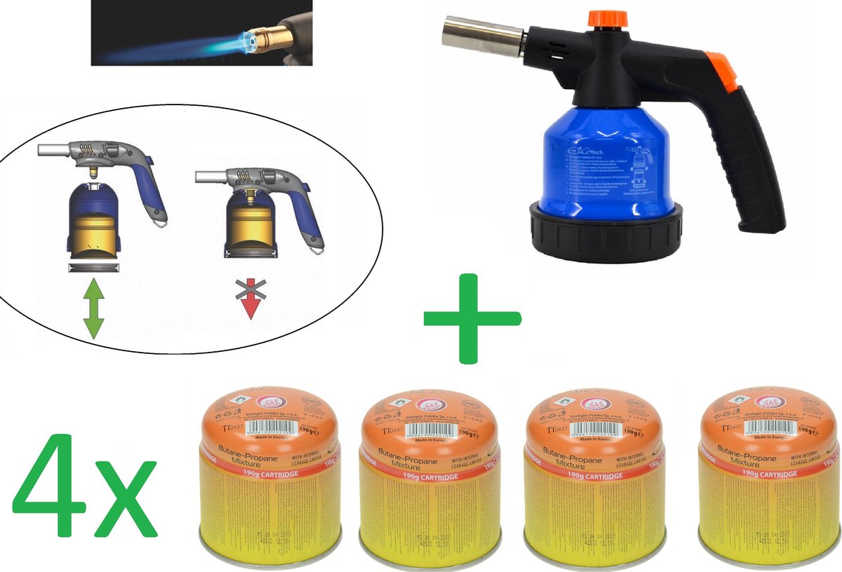 SMH LINE® - Soldeerbrander - Gasbrander - Dakbranders - Onkruidbrander ...