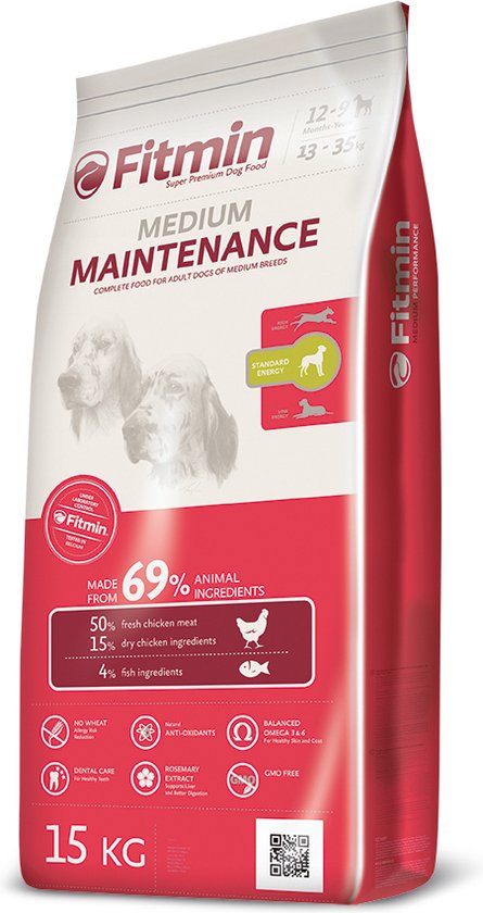 Fitmin Dog Medium Maintenance 15KG Super Premium | bol.com