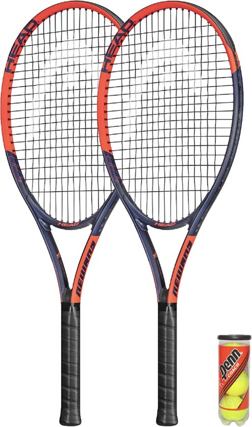 HEAD Ti.Reward Titanium Tennis Racket x 2 inc Beschermende Covers & 3 ...