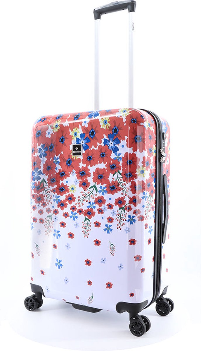 Saxoline Koffer / Reiskoffer / Trolley - 67 cm - 54 Liter - ABS ...
