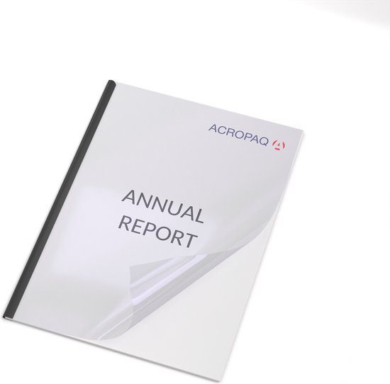 ACROPAQ Inbind-Set A4 - Documenten inbinden zonder machine, tot 30 blad ...