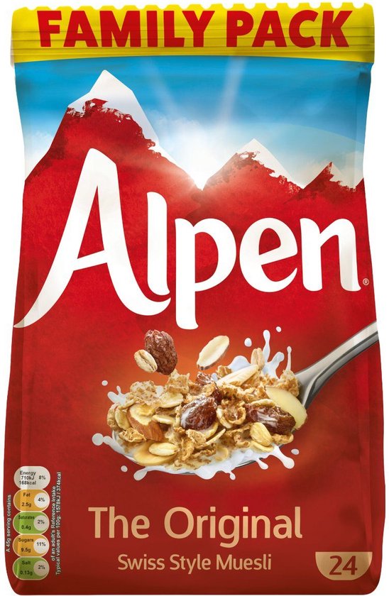 Alpen - Original Muesli - 1.1kg | bol