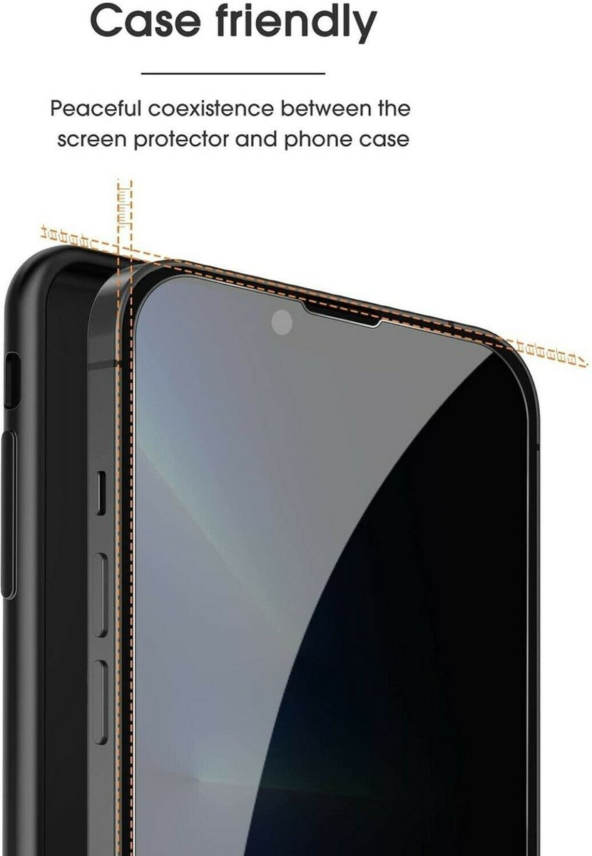 iPhone 12 mini Privacy Screenprotector - Apple iPhone 12 mini Privacy ...