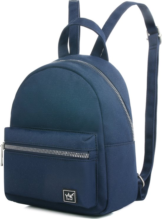 SEASON SALE: YLX Mini Backpack voor dames. Marine blauw. Recycled Rpet ...