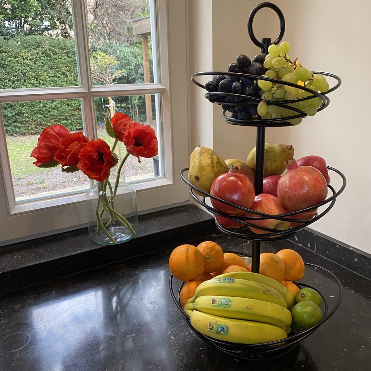 Chefs Cuisine Fruitmand - Fruit mand - Fruit Etagère - fruitmand 3 ...