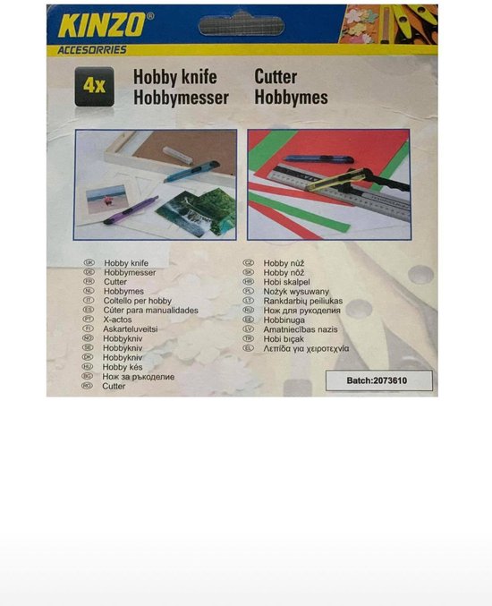 stanleymes - kinzo - hobbymes - cutter kinzo - accesorries ...