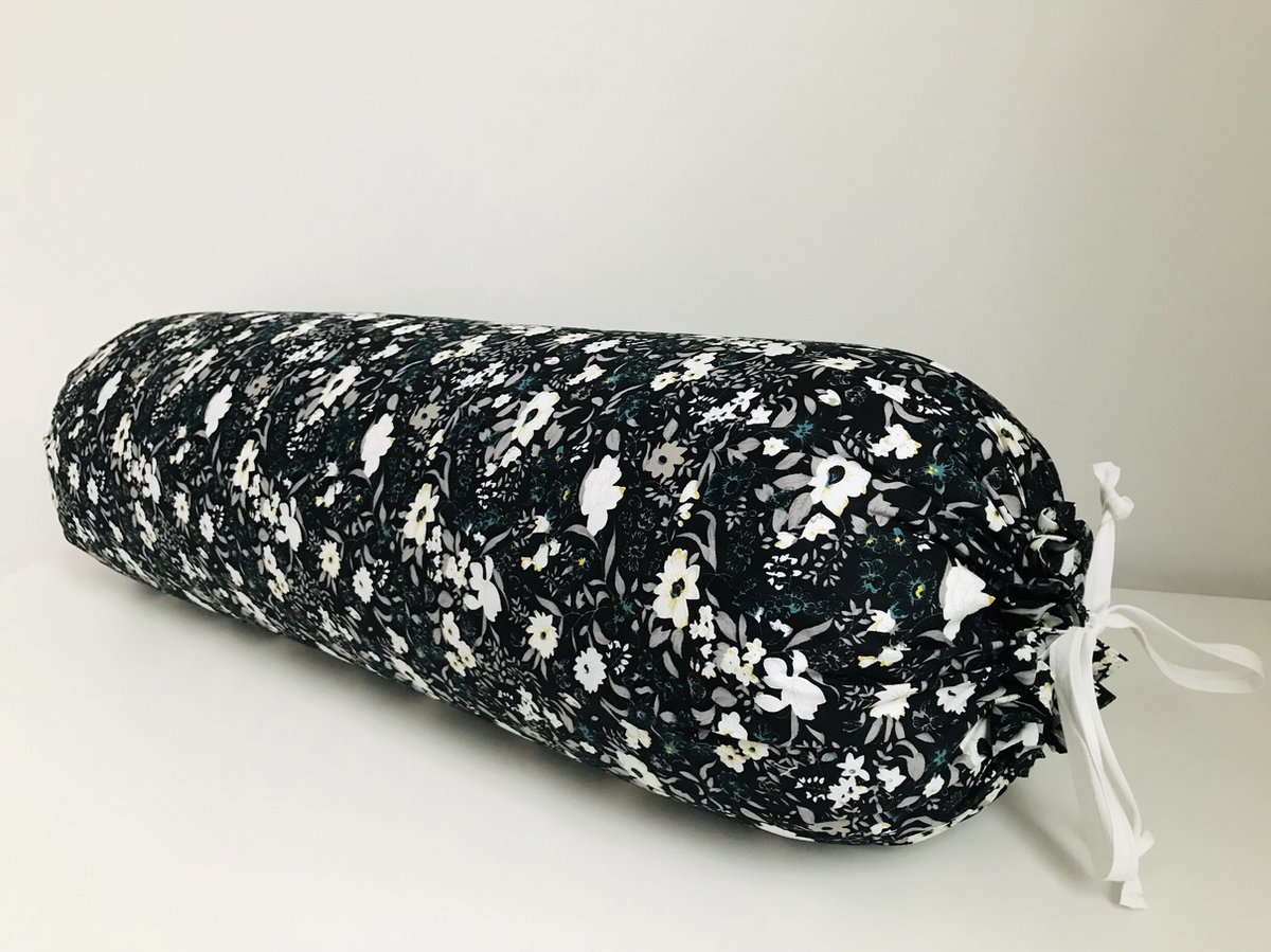 Gustiana® Guling - Rolkussen - Sluimerrol Kapok met wasbare sloop - L85 ...