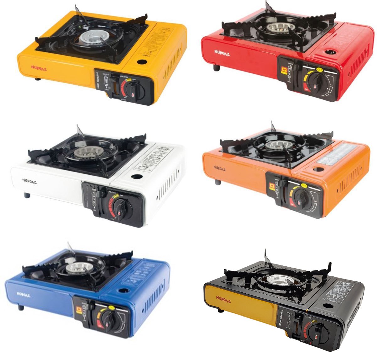 Nurgaz - Camping kooktoestel - Portable GAS Stove - Gasbrander ...