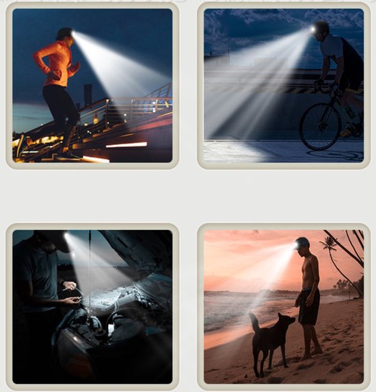 Pro-Care Cap Met LED 3 Standen - Universele Fit - Instelbaar ...