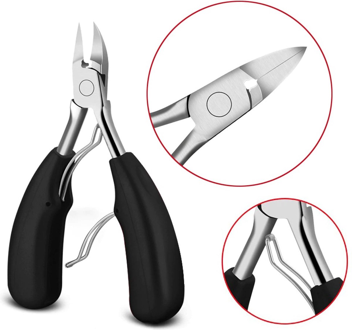 Professionele Zwarte Nagelschaar - Kalknagel schaar - Ingegroeide ...