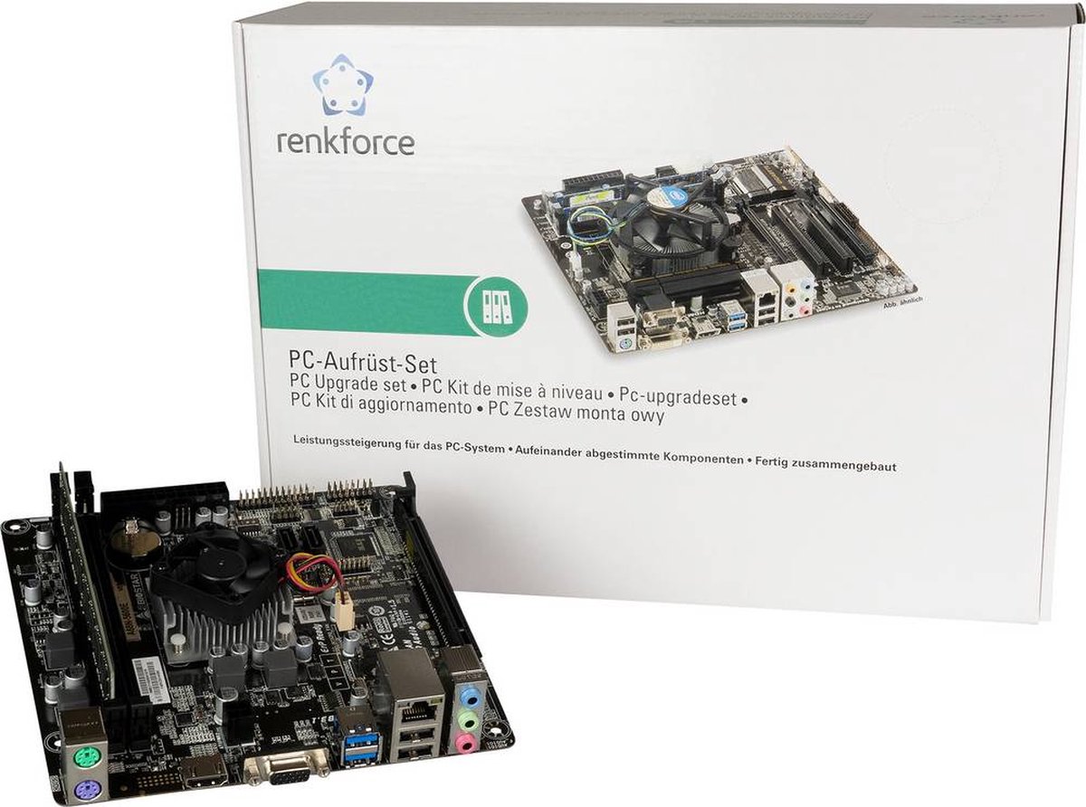 Kit de réglage PC Renkforce AMD A4 Pro A4-3350B (4 x 2 GHz) 8 GB AMD ...