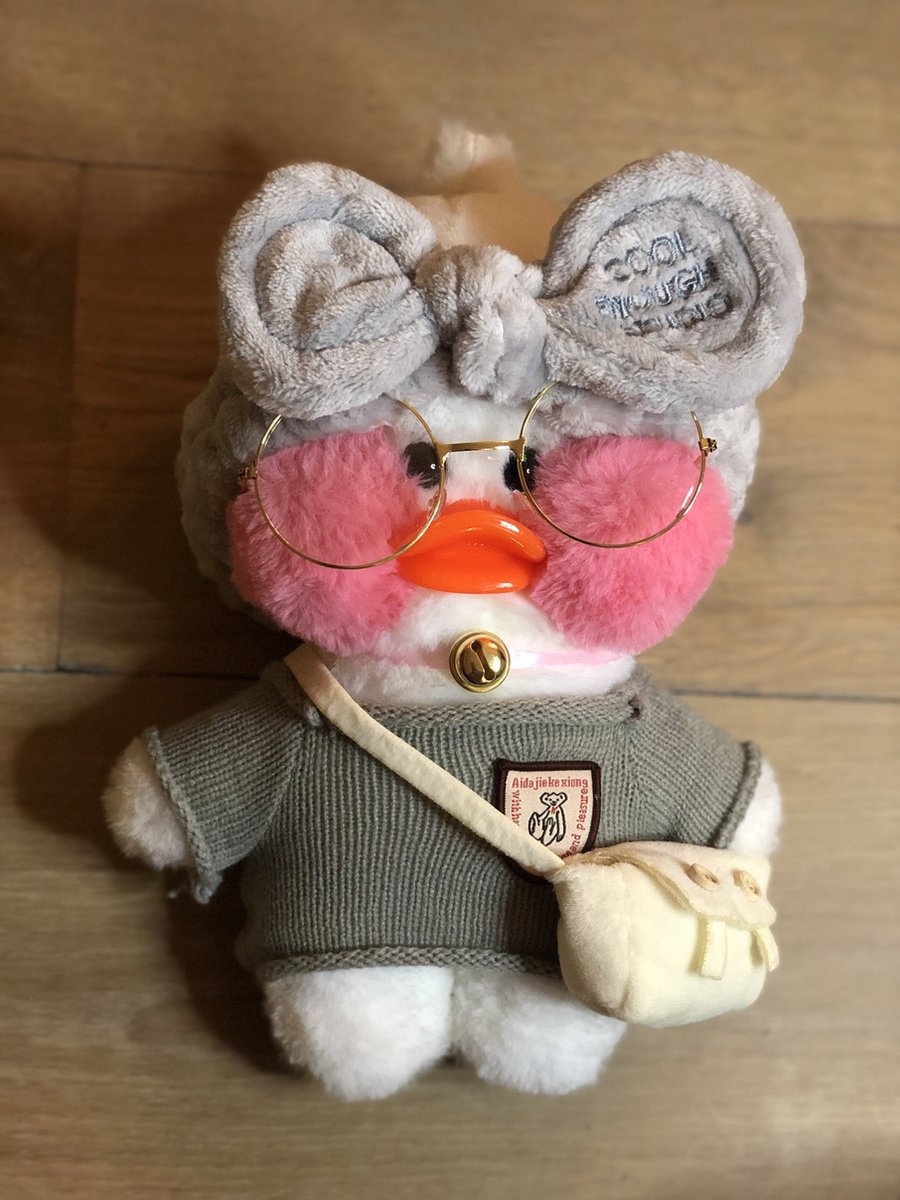 Paper duck-knuffel eend-lala eend-tiktok-3 kleuren-Geel tijdelijk ...