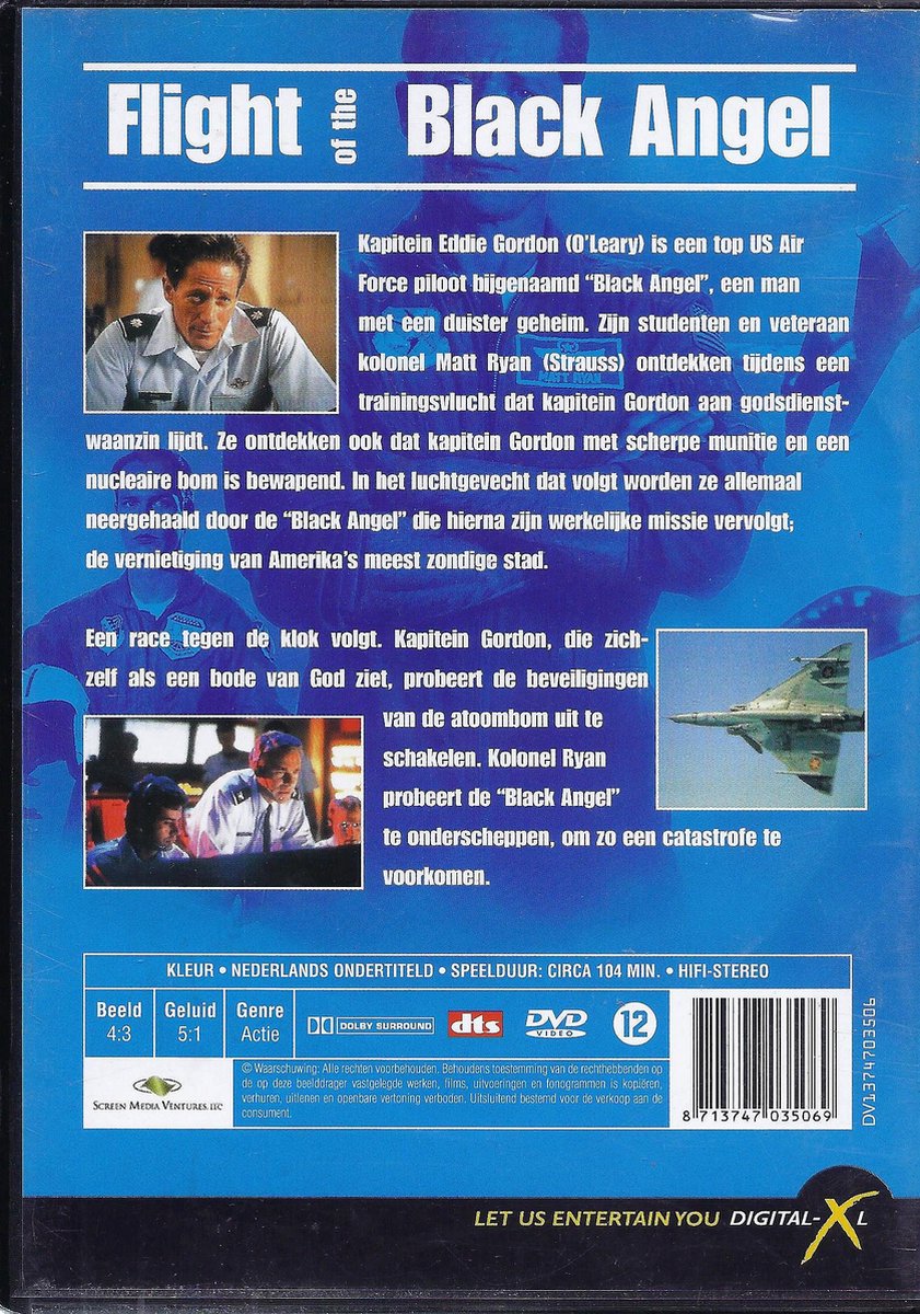 Flight Of The Black Angel (Dvd), Jerry Bossard | Dvd's | bol