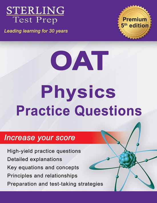 OAT Physics Practice Questions (ebook), Sterling Test Prep ...