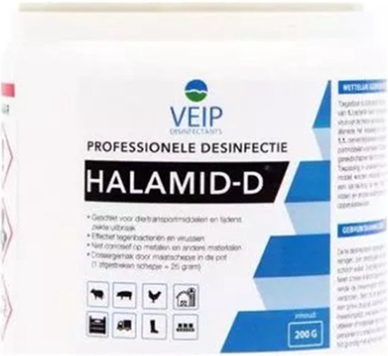 Veip Halamid-D - Huis- en boerderijdier - Desinfectiemiddel - 50 gr | bol