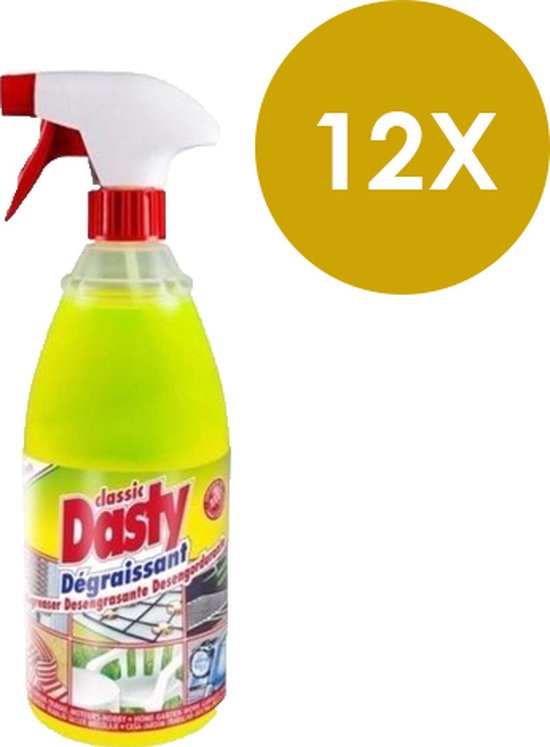 Dasty Ontvetter Spray - (Voordeelverpakking) - 12 x 1 l | bol.com