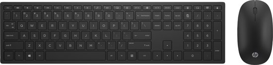 HP Pavilion draadloos toetsenbord en muis 800 (zwart) | bol.com