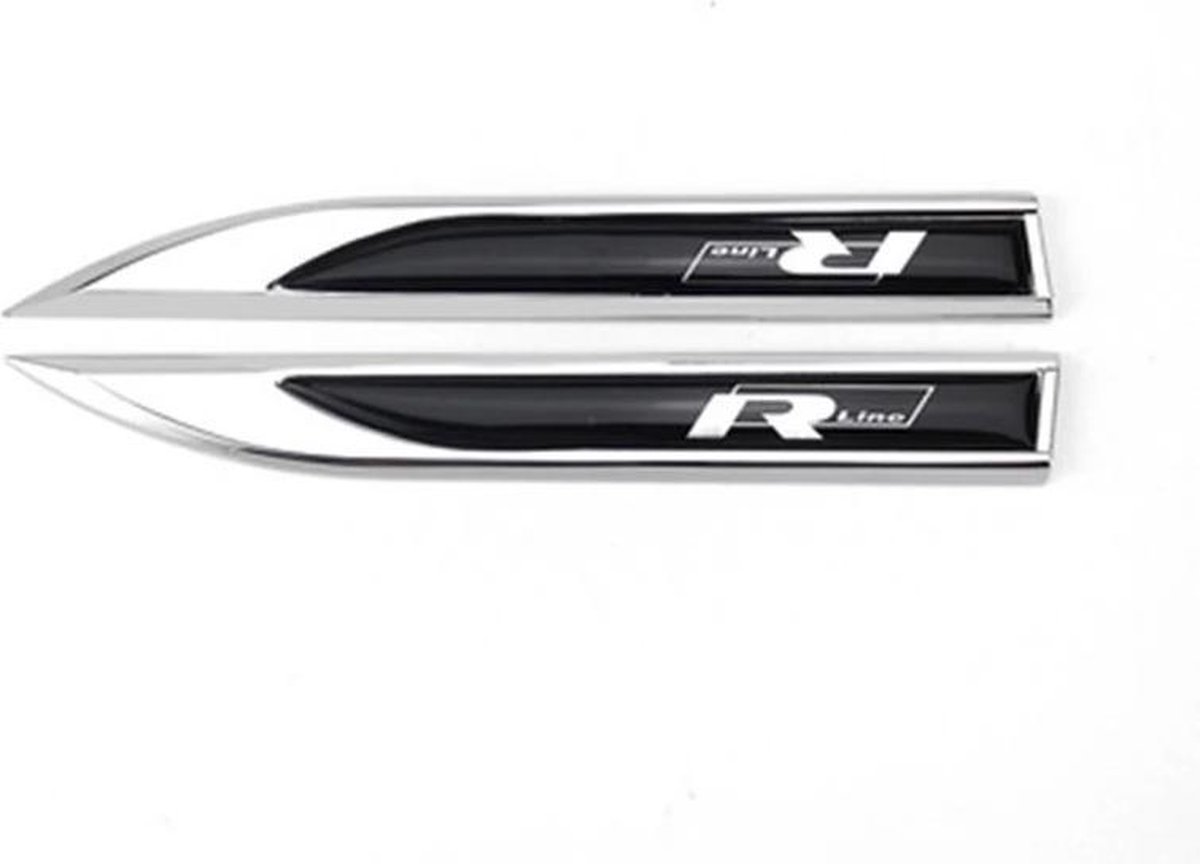 VW Volkswagen R-Line Golf Polo enz. | Sticker Embleem Logo | 2 Stuks ...
